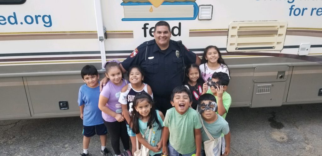 The Cary Police Department gets involved in the community!